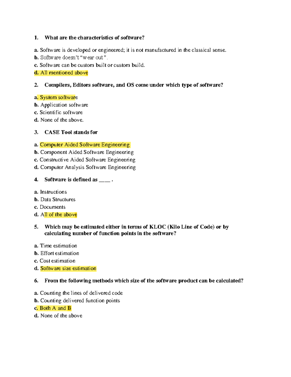 TB Ch1 4students - question example for the software engineering ...
