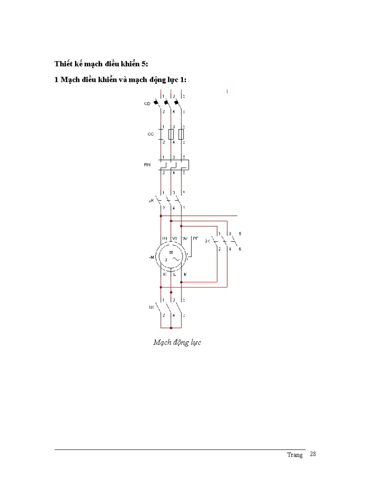 So do mach 5 - mô tả mạch điện 5 - Thiết kế mạch điều khiển 5: 1 Mạch ...