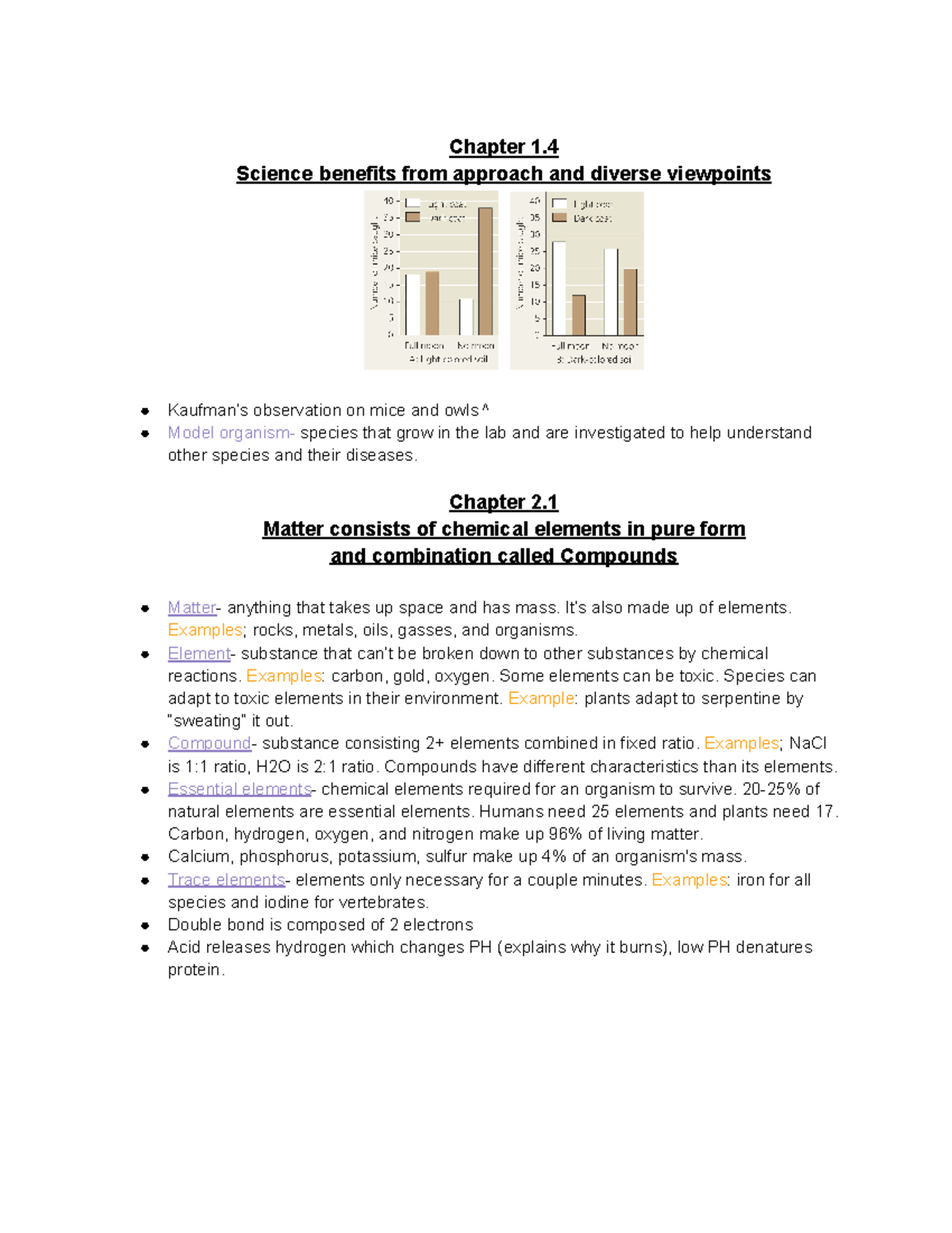 Pearson Biology - Chapter 1. Science benefits from approach and diverse ...