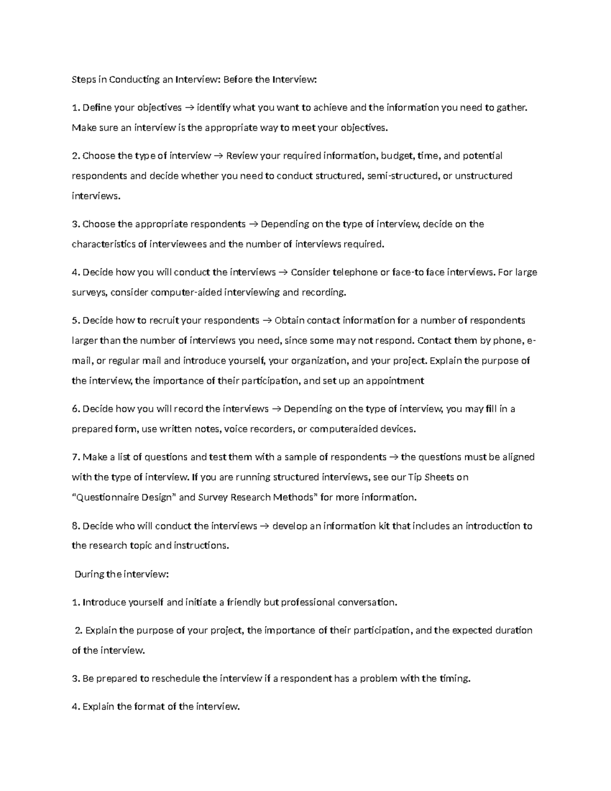 Steps-in-Conducting-an-Interview-1 - Steps in Conducting an Interview ...