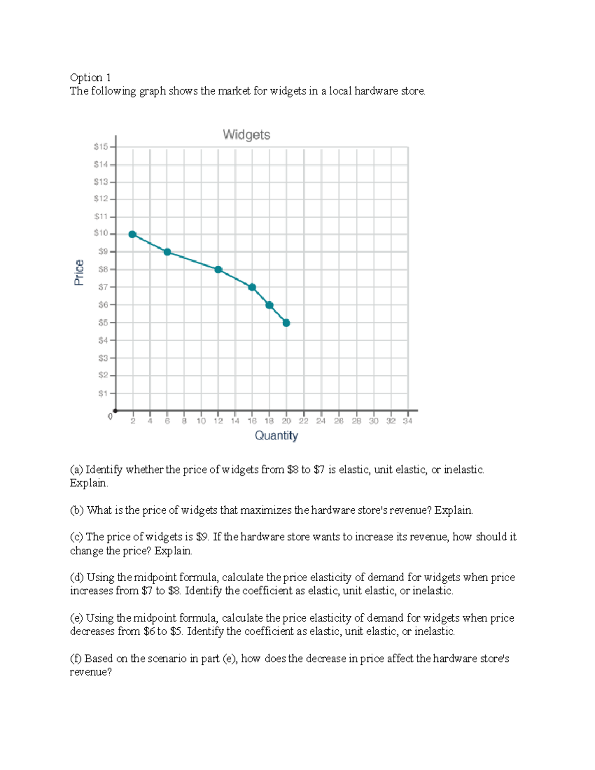 02 03 07 option 1k - nnn - Option 1 The following graph shows the ...