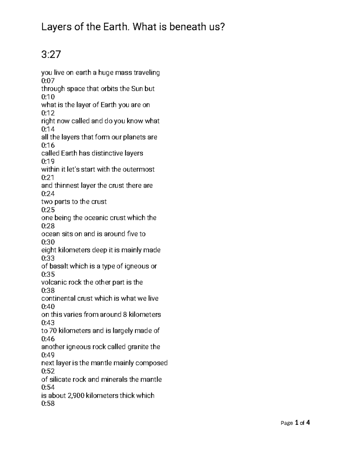 Layers of the Earth - Lesson 29-1 - Gizmo- Building Pangea - 3: you ...