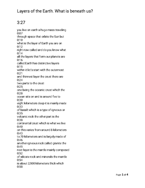 Layers of the Earth Guided Notes and Worksheet-1 - Name ...