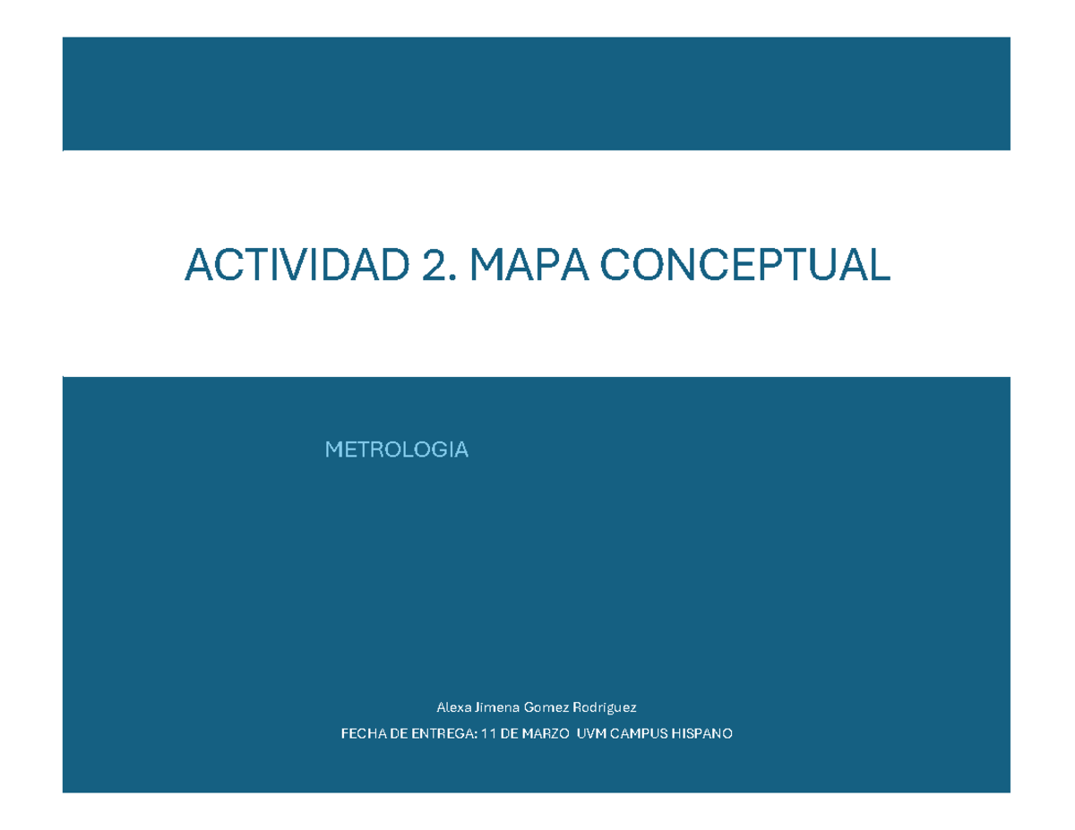 A2 AJGR - Alexa Jimena Gomez Rodriguez FECHA DE ENTREGA: 11 DE MARZO ...