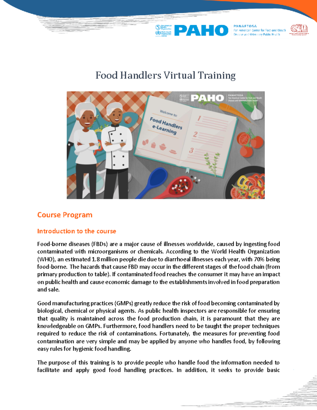 Course program food handlers 2019mmmmmmmmmmmmm - Food Handlers Virtual ...