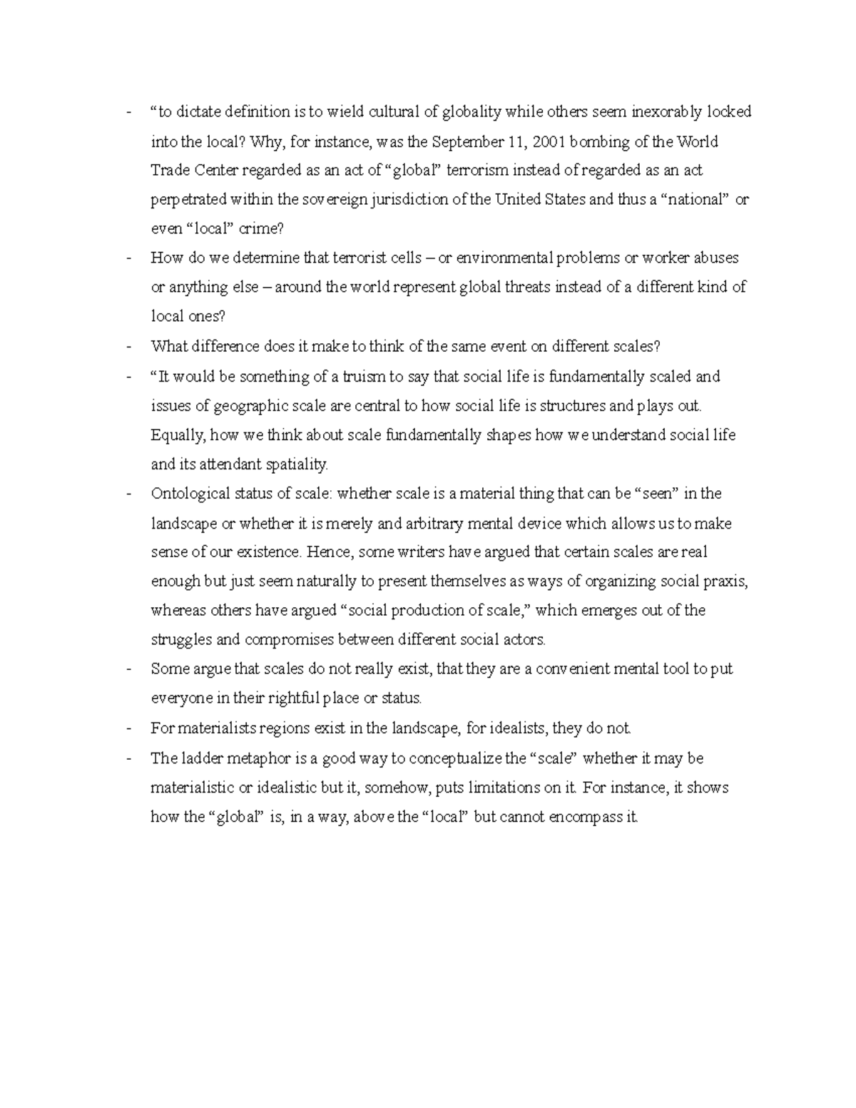 Lecture 1 - IA - “to dictate definition is to wield cultural of ...