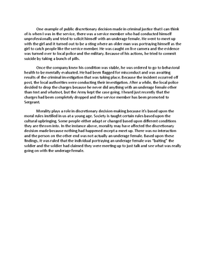 CJ 230 Module Six Practice Activity - CJ 230 Module Six Practice ...