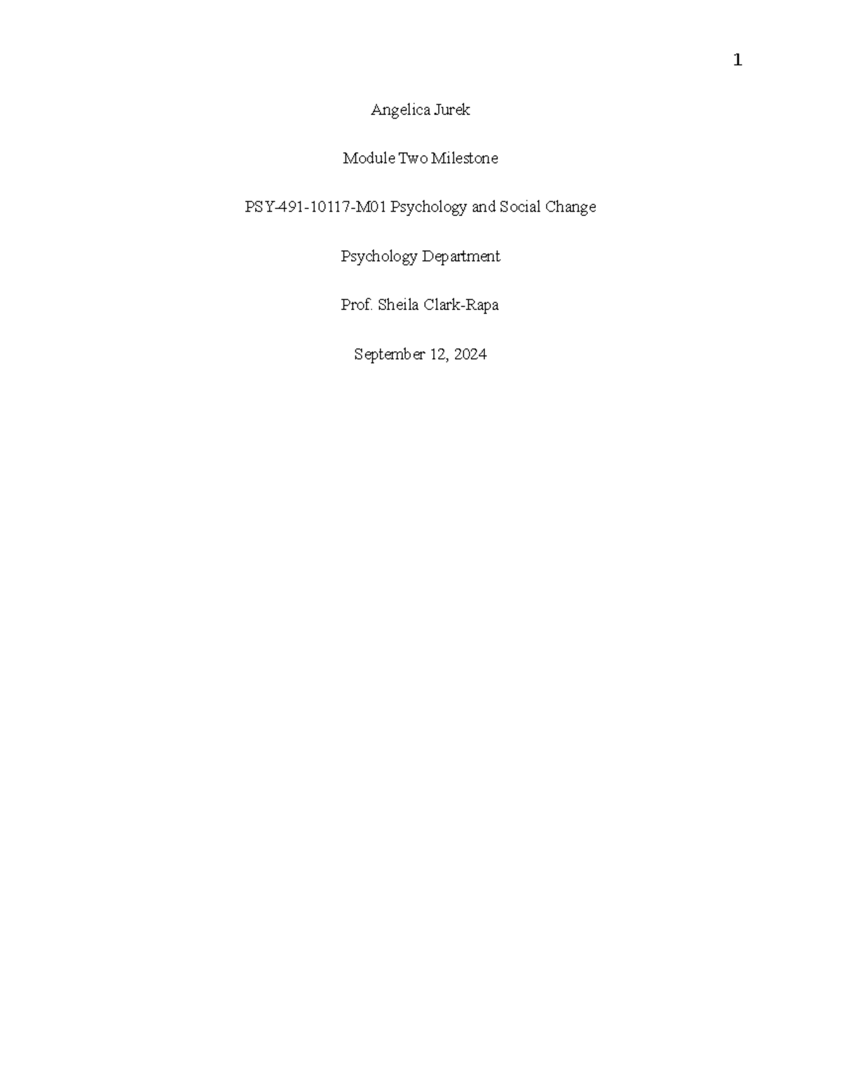 Module 2 Milestone - B+ DO NOT COPY - Angelica Jurek Module Two ...