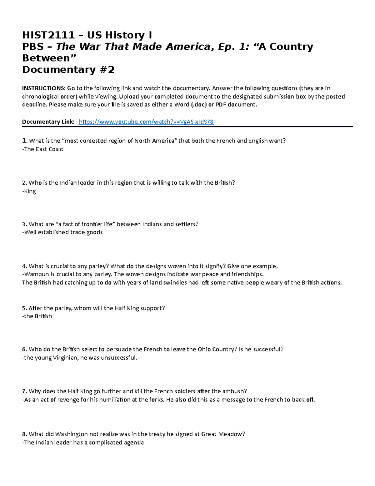 Salem Witch Trials Documentary - HIST2111 – US History I PBS – The War ...