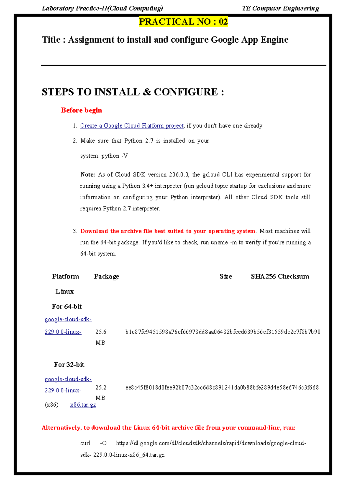 Final practical no 02 2022 - PRACTICAL NO : 02 Title : Assignment to ...