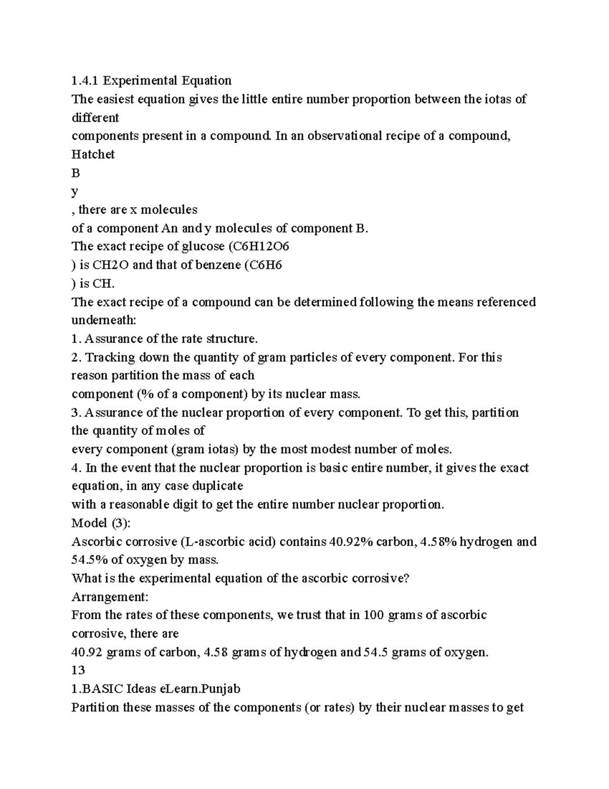 Expermintal Equations 1 4 Experimental Equation The Easiest Equation