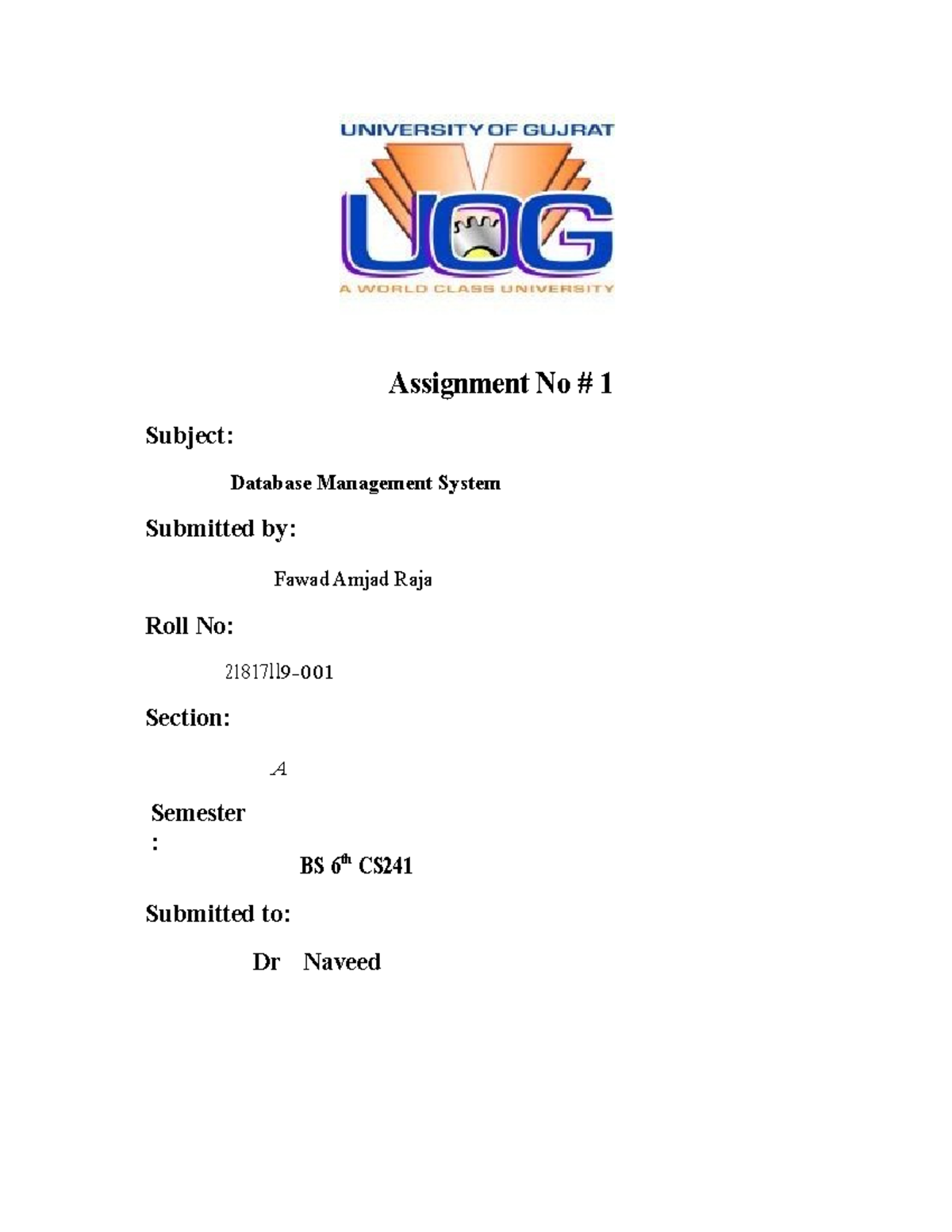 2187119-001 - my first project of game - Assignment No # 1 Subject ...