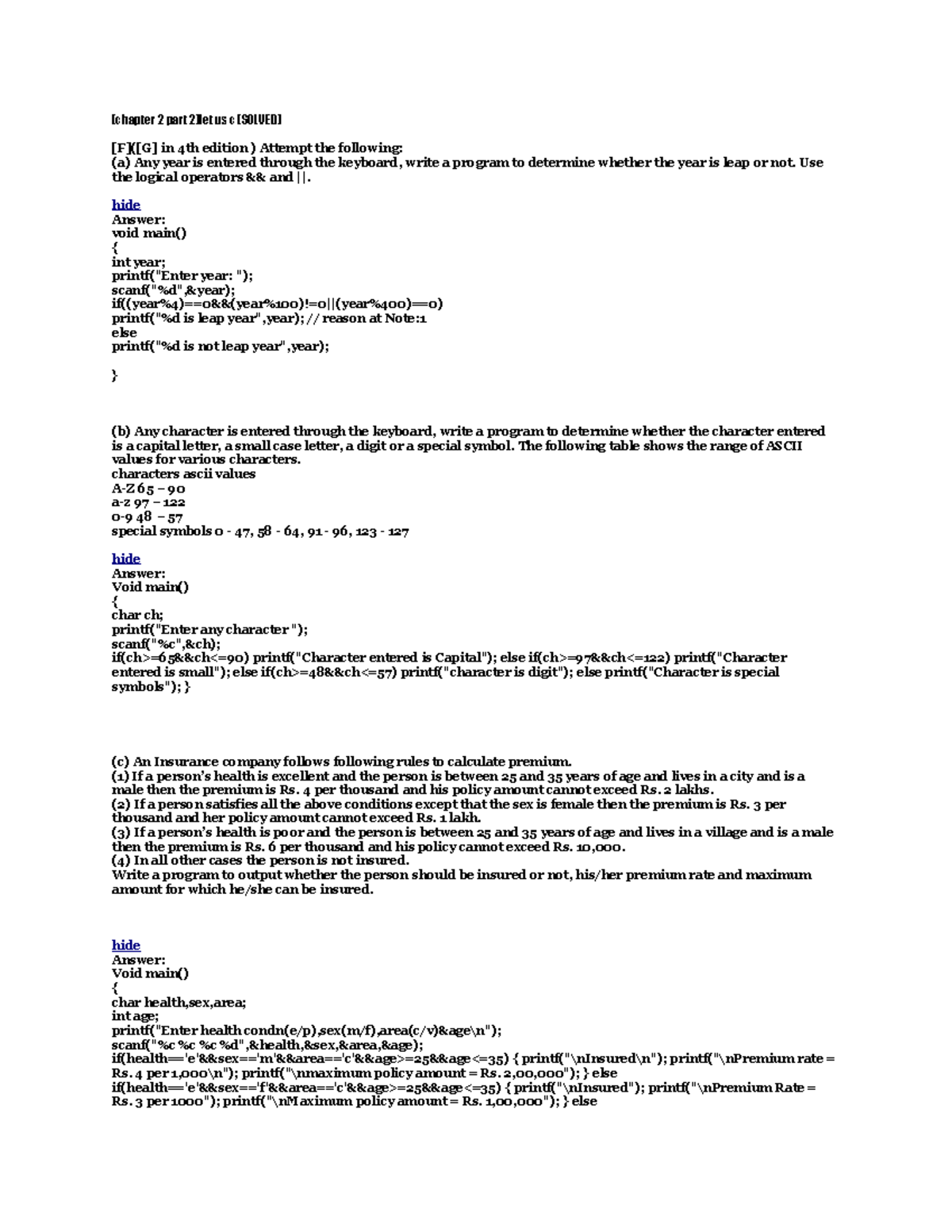 Chapter 2 part 2 Lab healping Material - [chapter 2 part 2]let us c ...