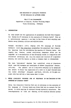 Critical Discourse Analysis History, Agenda - See discussions, stats ...