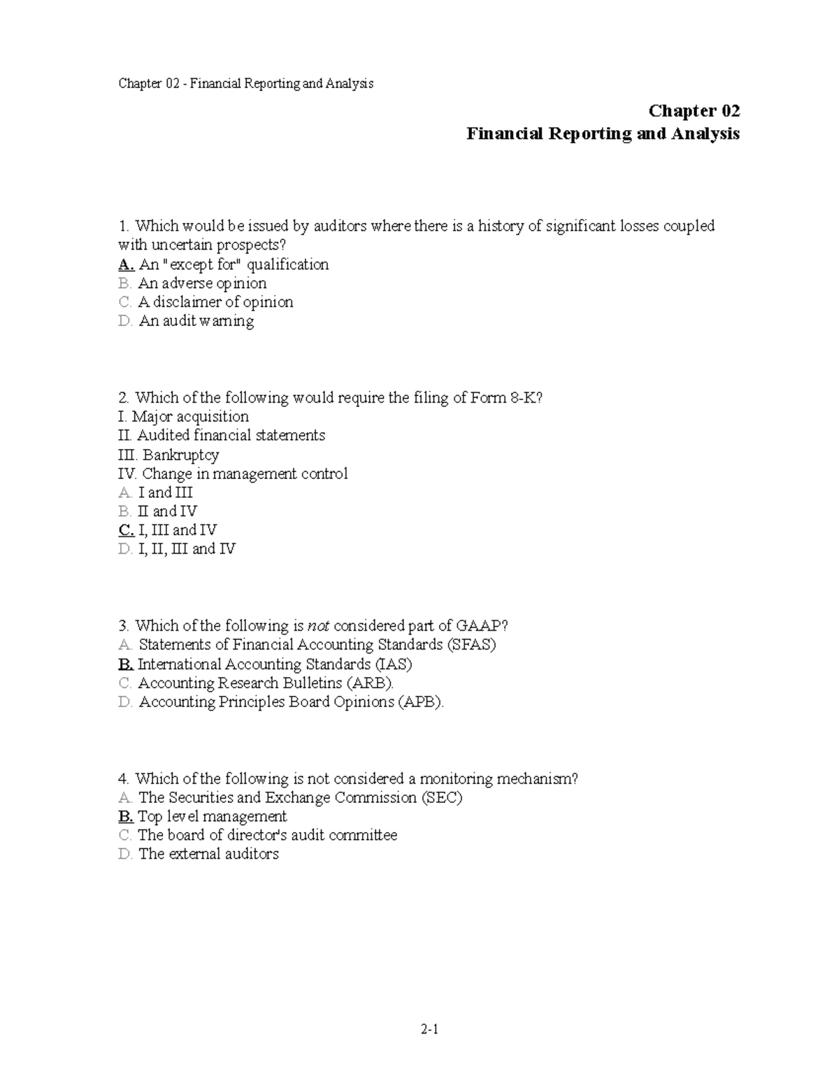 Samples Testbank Financial Statement Analysis 10th Edition by K ...