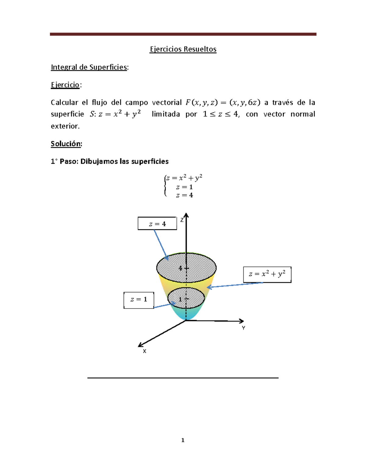 Adicional-Cálculo de flujo - Ejercicios Resueltos Integral de ...
