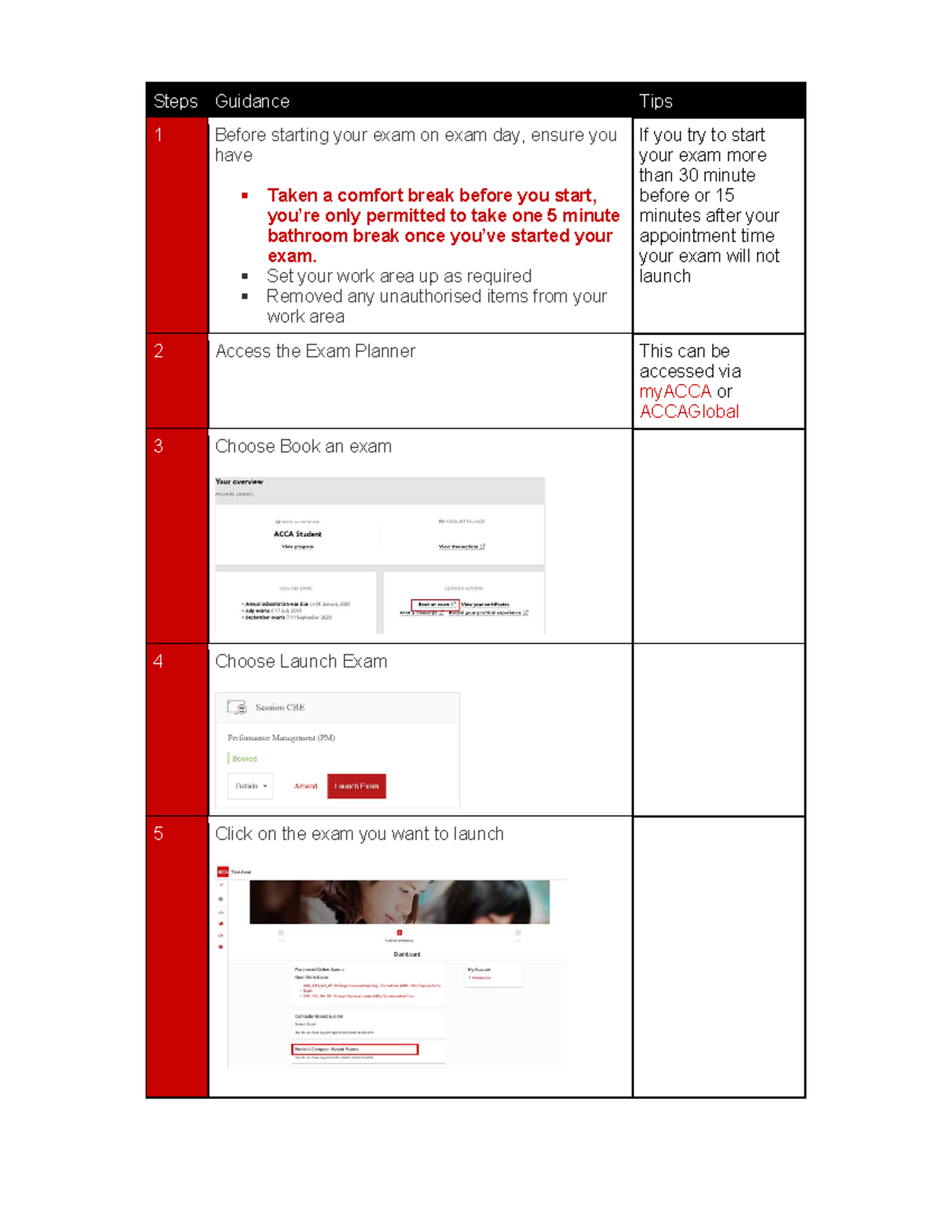 Step by Step guide to launch your remote session CBE - Steps Guidance ...