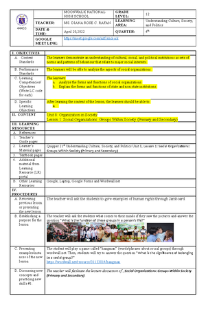 Inset DAY2 - REPORT - NARRATIVE REPORT ON VIRTUAL IN-SERVICE TRAINING ...