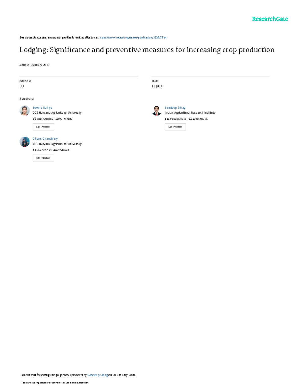 23. Crop Lodging - See discussions, stats, and author profiles for this ...