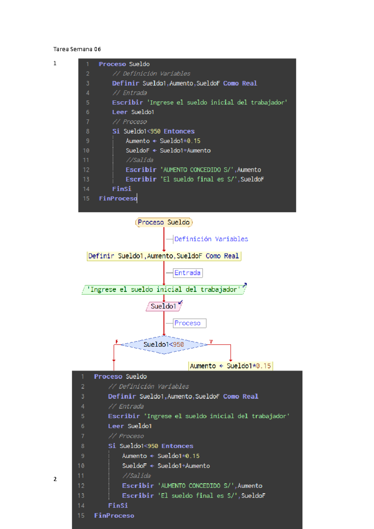 Tarea Semana 06 - Principios de algoritmos - Tarea Semana - Studocu