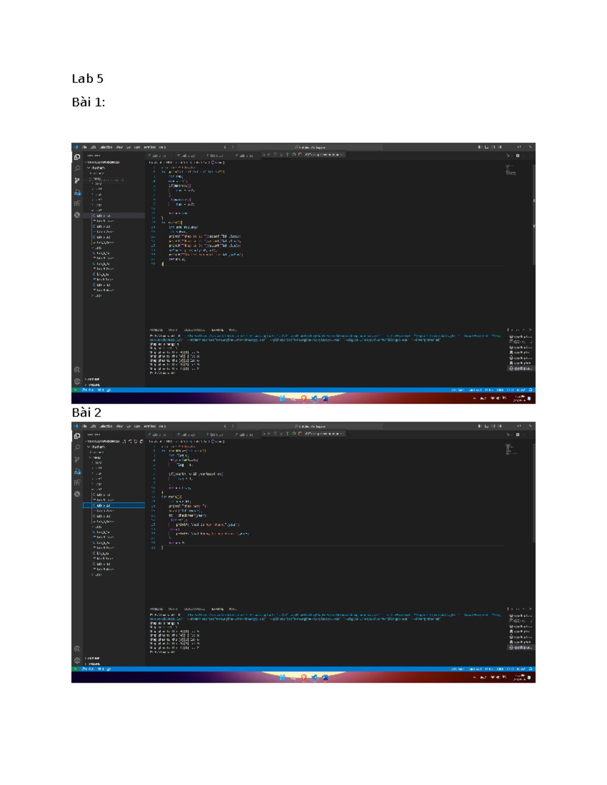 Lab3 COM108 Nhap mon lap trinh - Lap trinh web - Lab 5 Bài 1: Bài Lab - Studocu