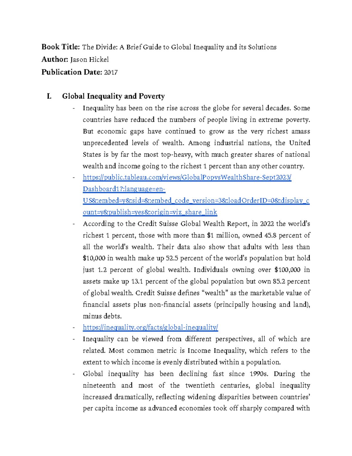 The Divide by Jason Hickel - Book Title: The Divide: A Brief Guide to ...