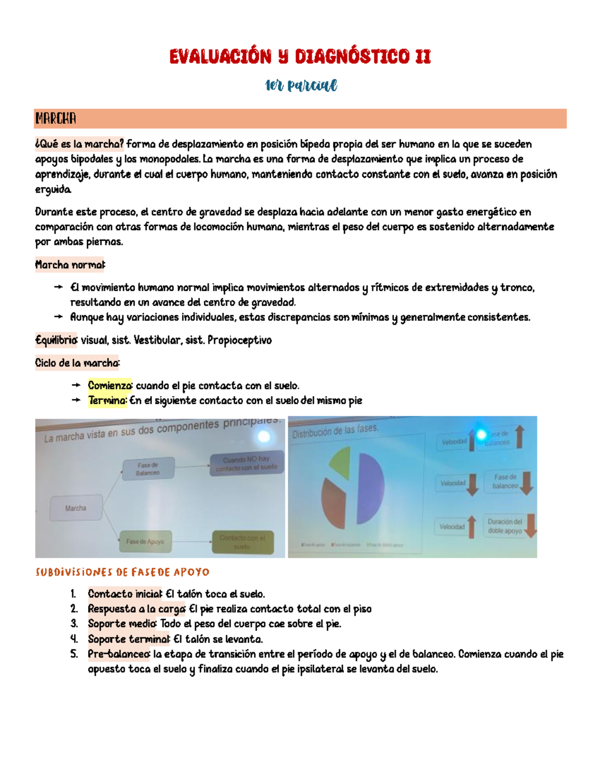 Evaluación y Diagnóstico II Primer Parcial - Evaluación y Diagnóstico ...