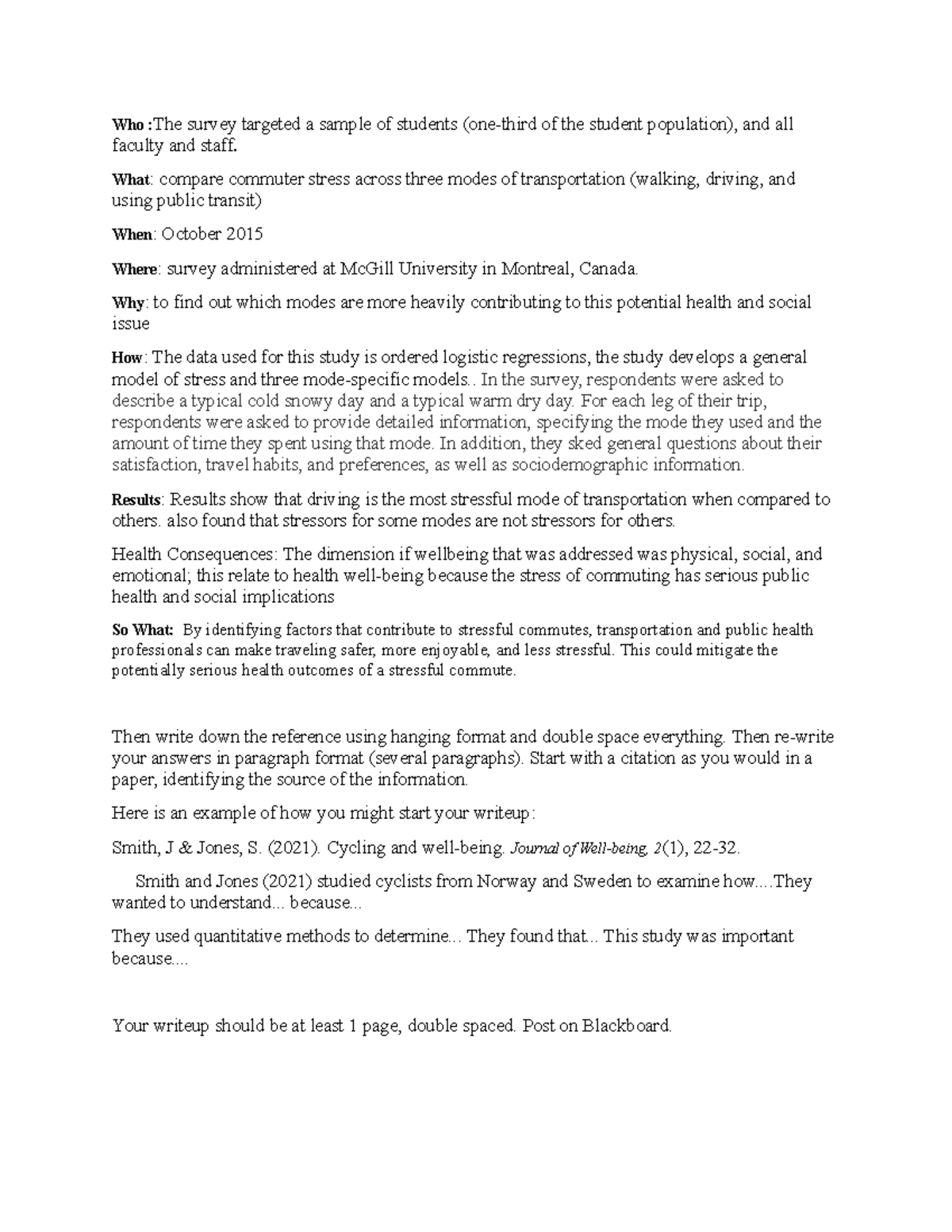 Annotated Biliography for TSEM Research paper - Who : The survey ...