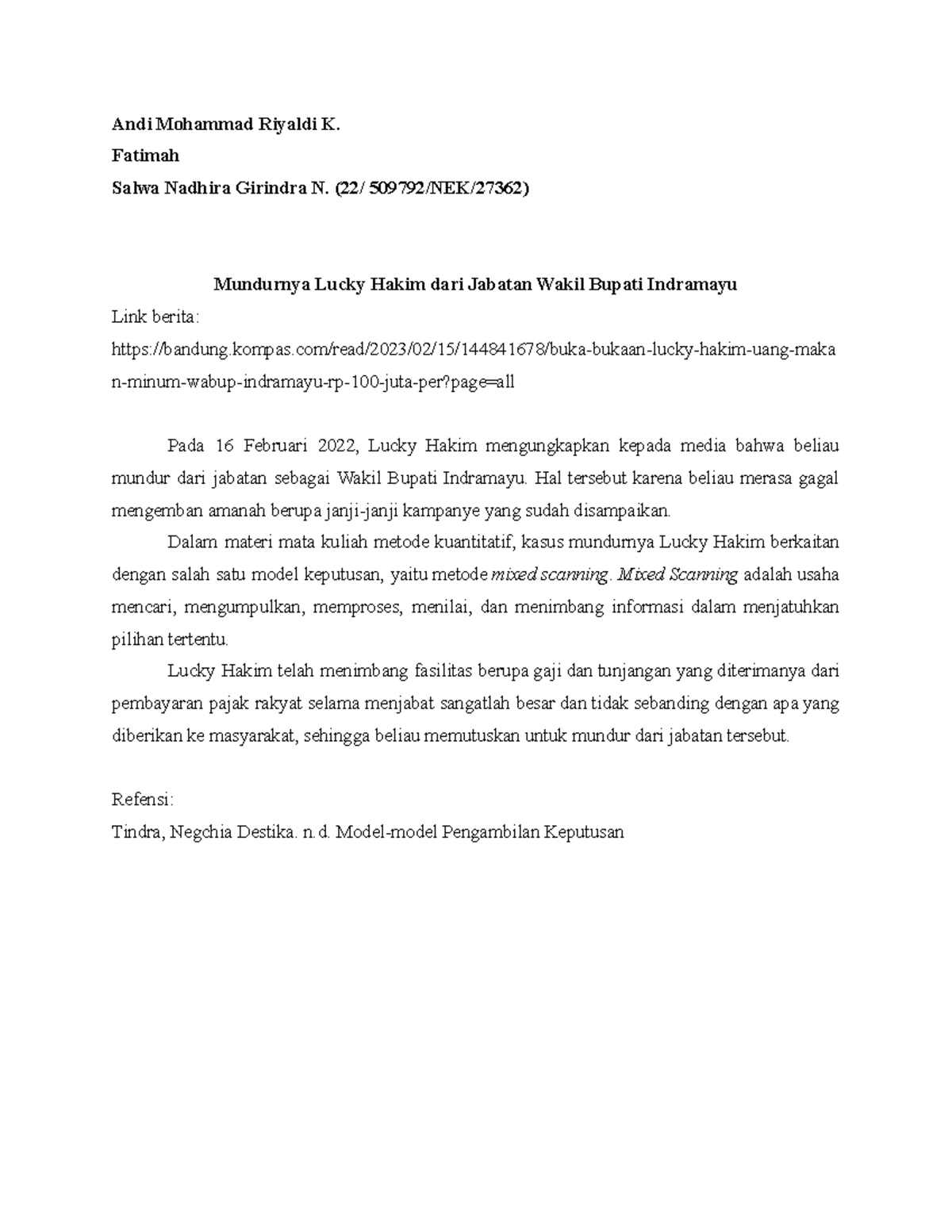 MK-Activity 1 - JHGJFGU - Andi Mohammad Riyaldi K. Fatimah Salwa ...