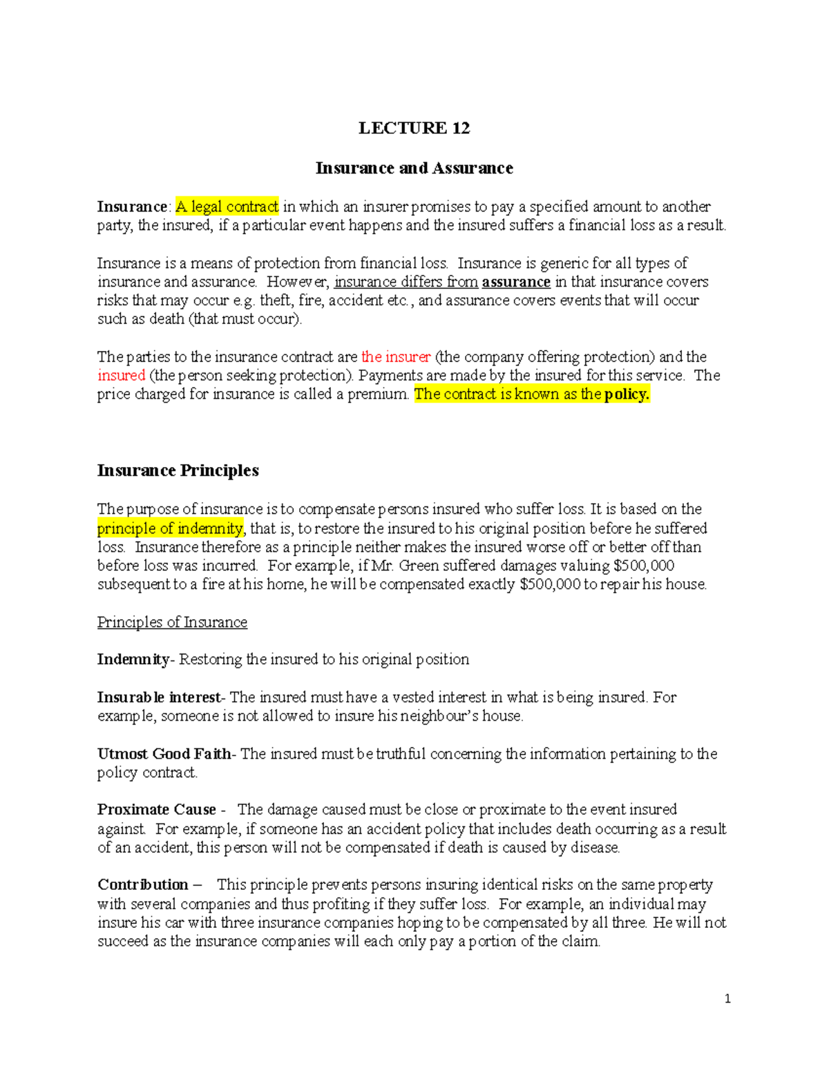 Lecture-12 - Please read with understanding because these's notes ...