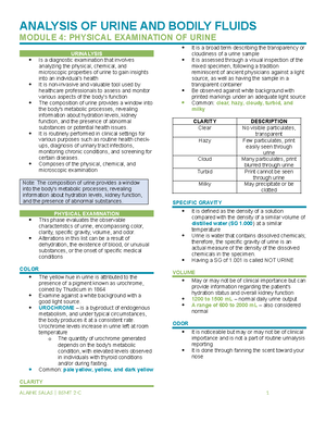 CC Notes 2023 2 - L .JUCO CLINICAL CHEMISTRY COMPREHENSIVE REVIEW NOTES ...