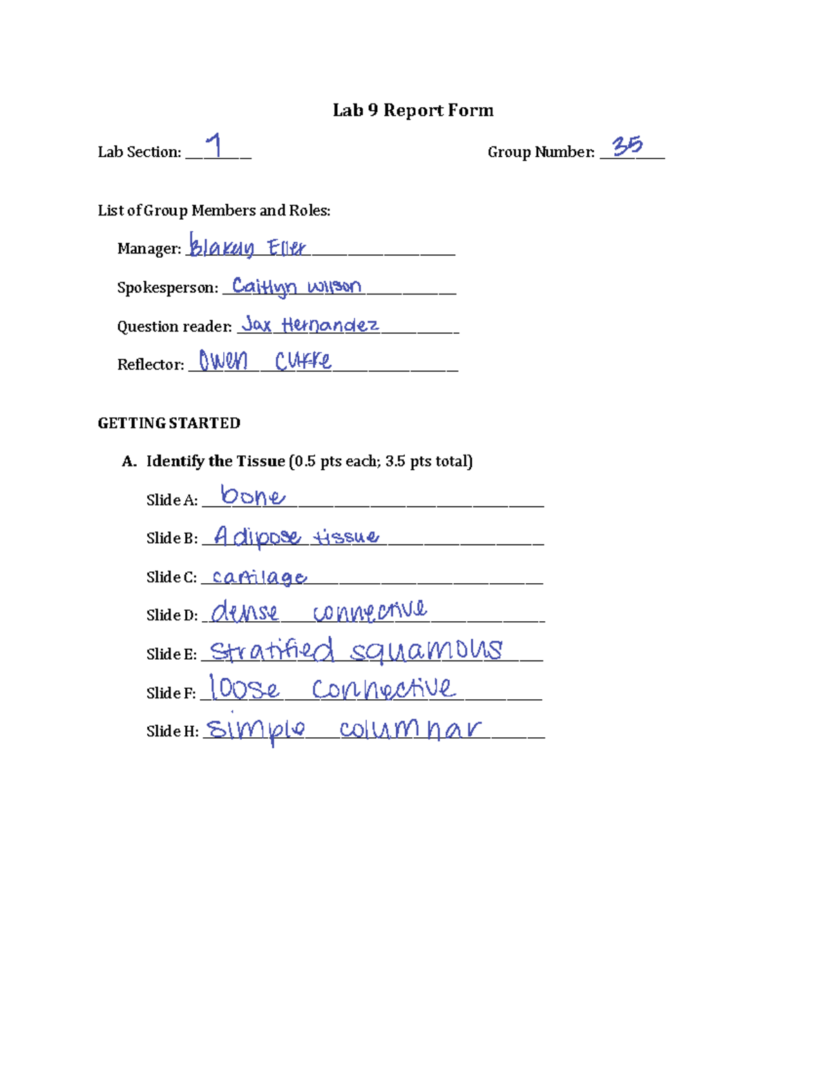 Lab 9 Report Summary - => Ä ALKNP KNI => A?PEKJ NKQL QI>AN EOP KB - Studocu