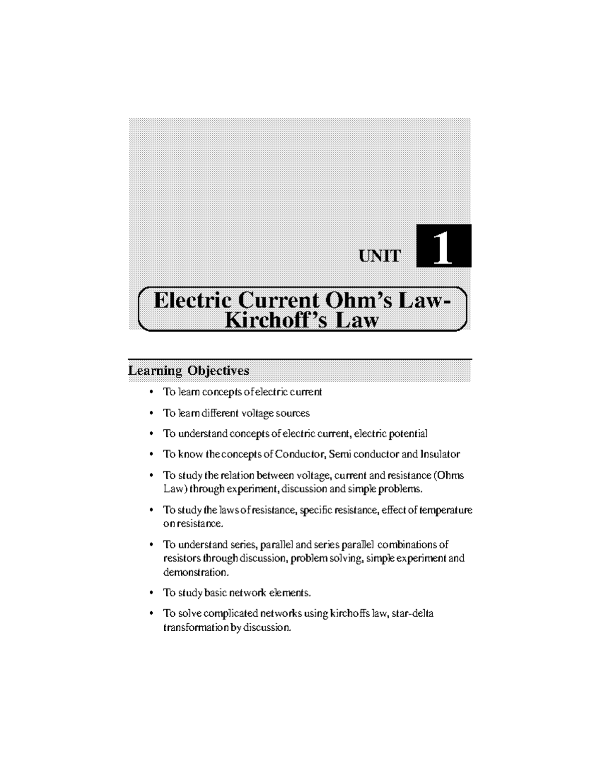 Electric Current Ohm's Law- Kirchoff's Law ( PDFDrive ) - Learning ...