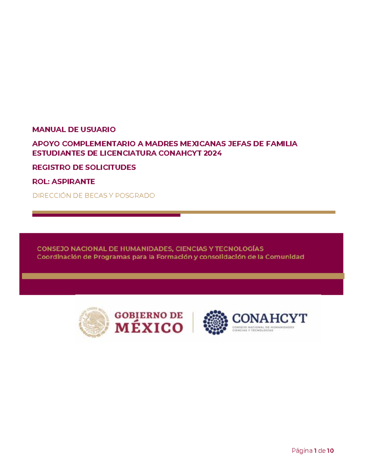 3 GUIA Aspirante Postulacion MJF 2024 - MANUAL DE USUARIO APOYO ...