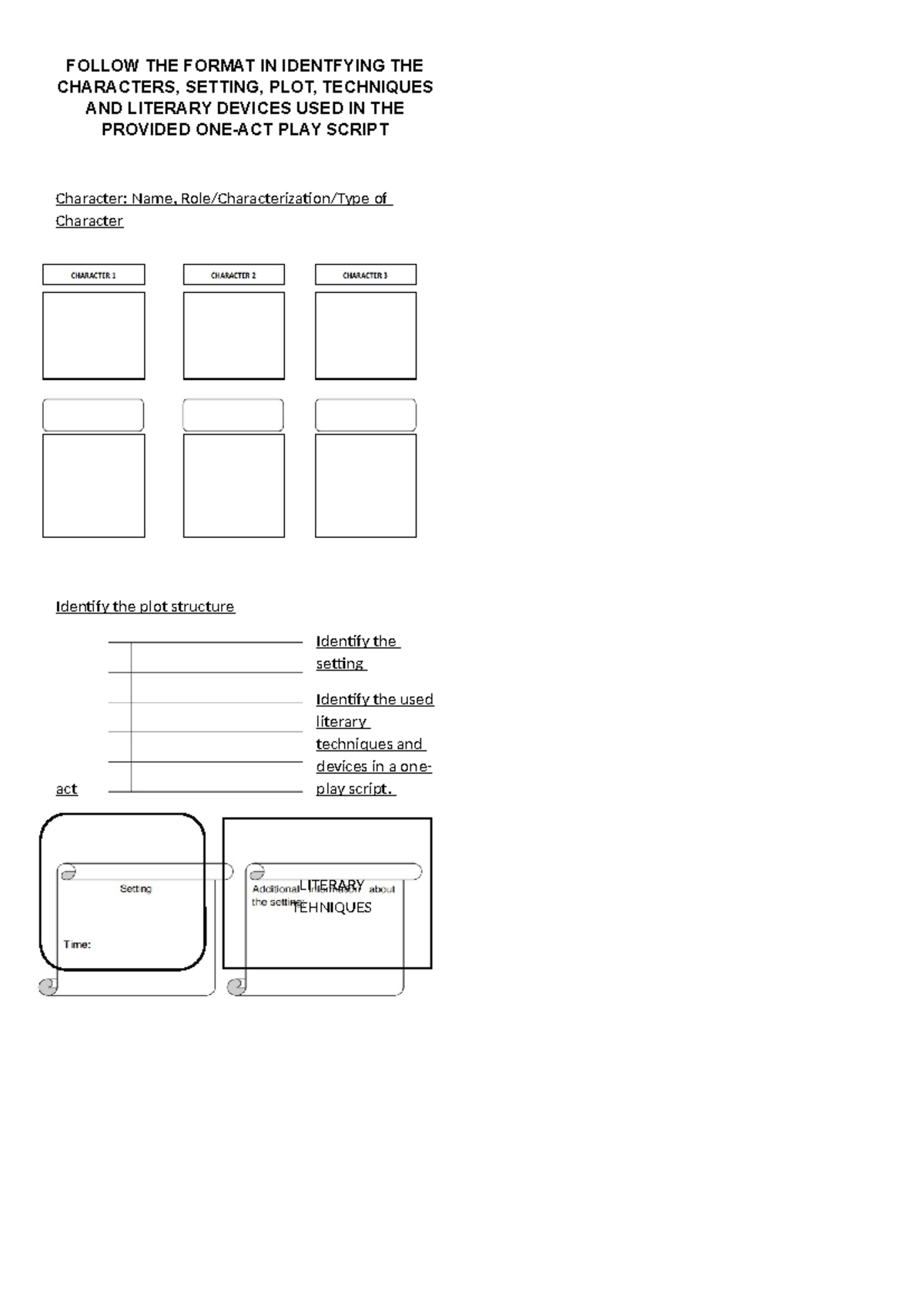 Format - RUBRIC - Secondary Education major in English - FOLLOW THE ...