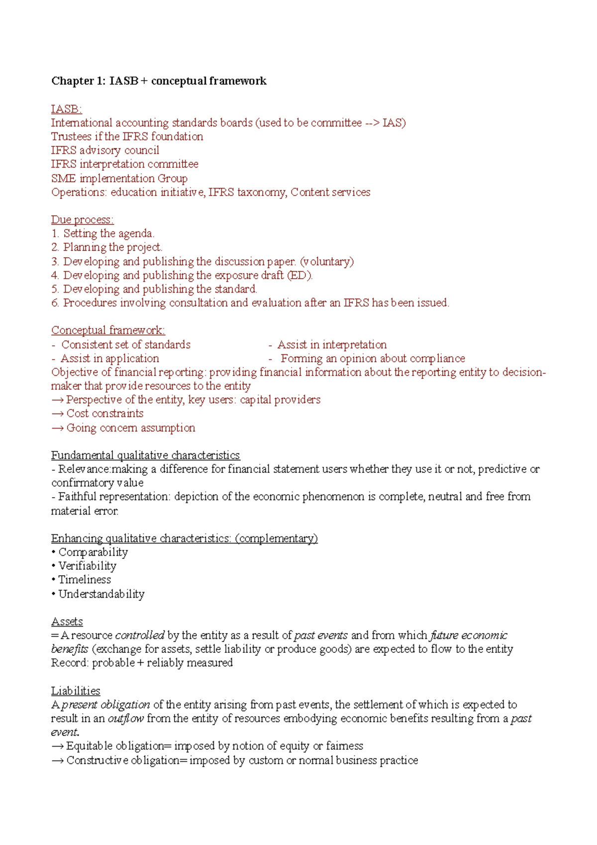 Samenvatting Applying International Financial Reporting Standards samenvatting-applying-international-financial-reporting-standards