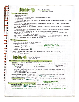 AP Psych Unit 7 - Unit 7: Motivation, Emotion, and Personality Part 1 ...