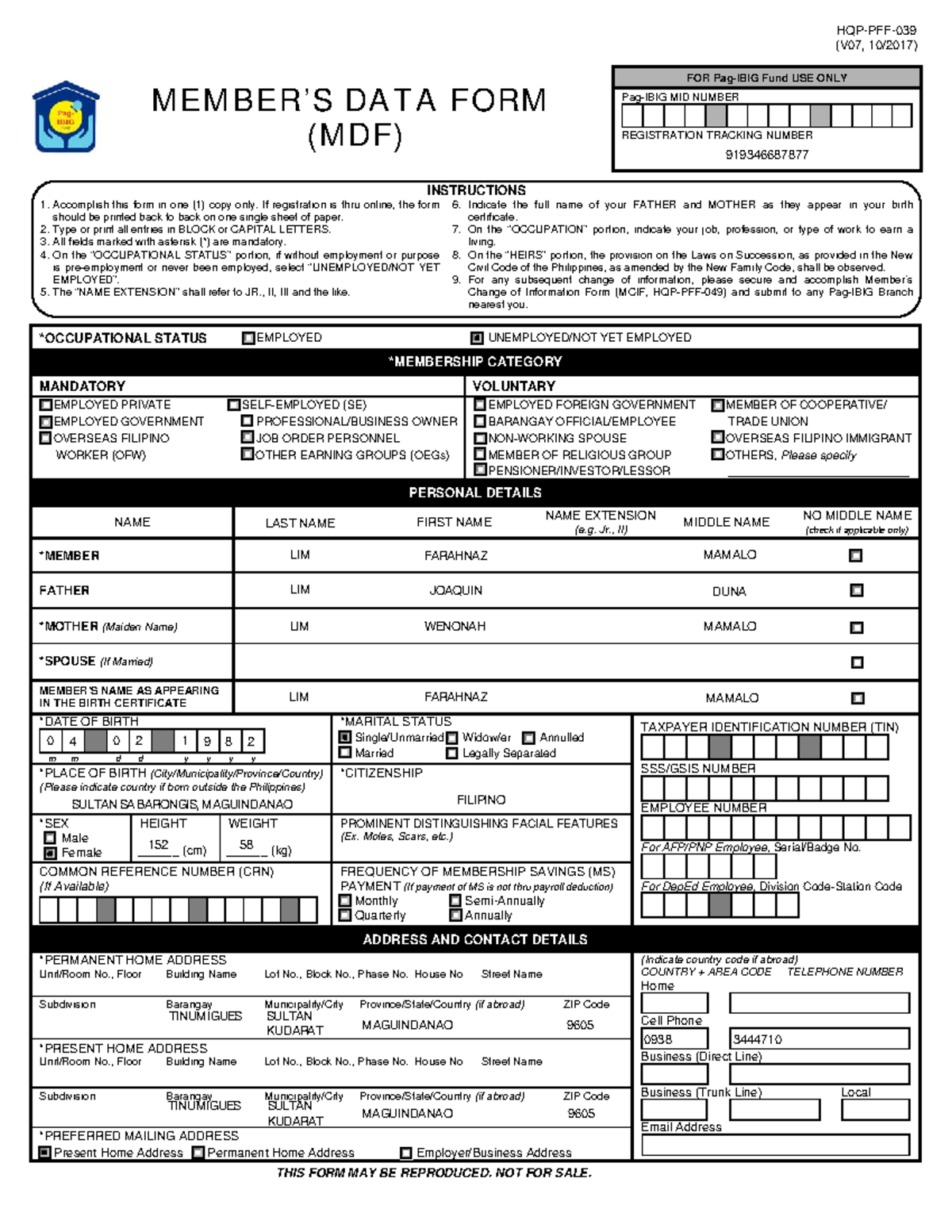 MDFDone! Ready download your document A Feasibility - MEMBER’S DATA ...