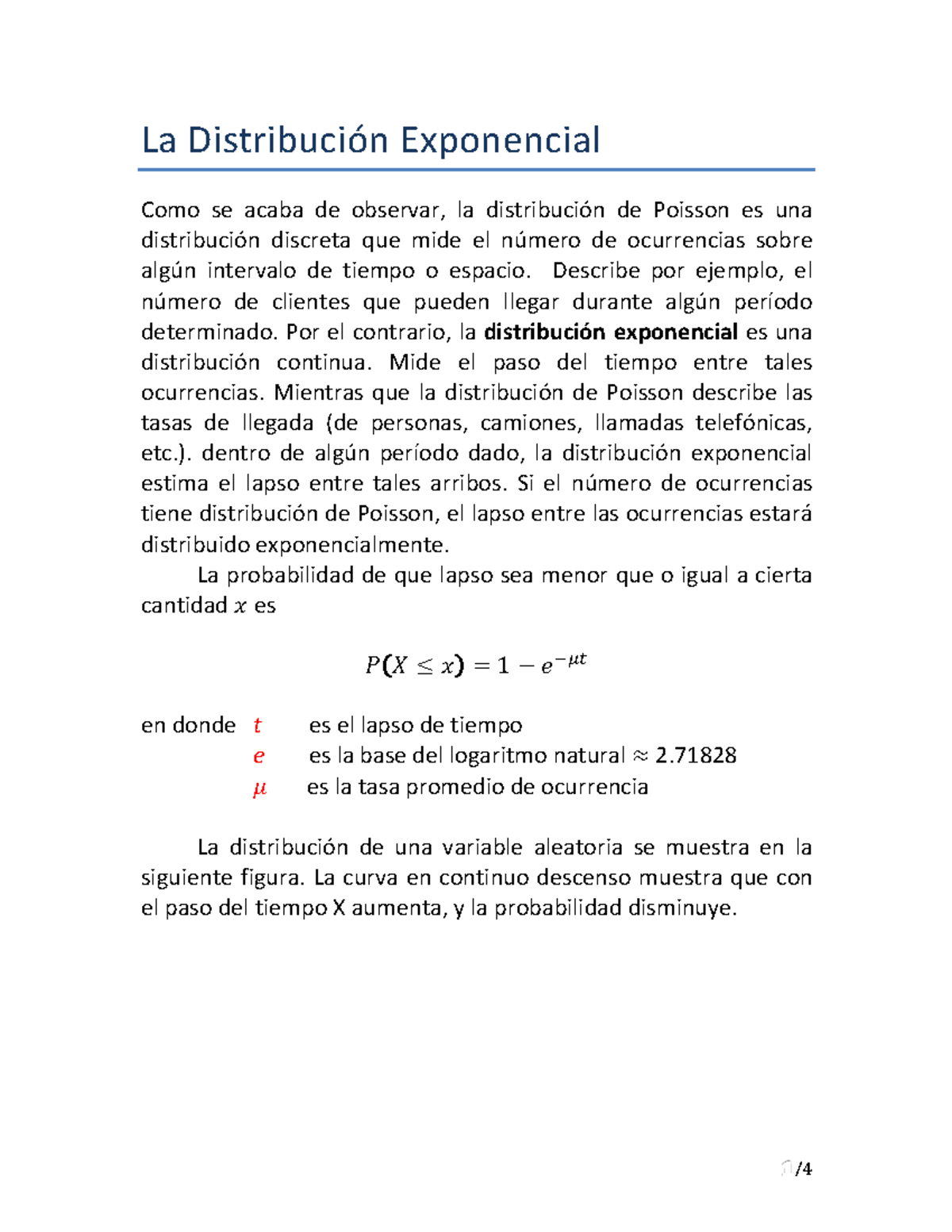 Distribucion exponencial - !"#$%&'(%)*+%,-#./01-2-+%"3 ...