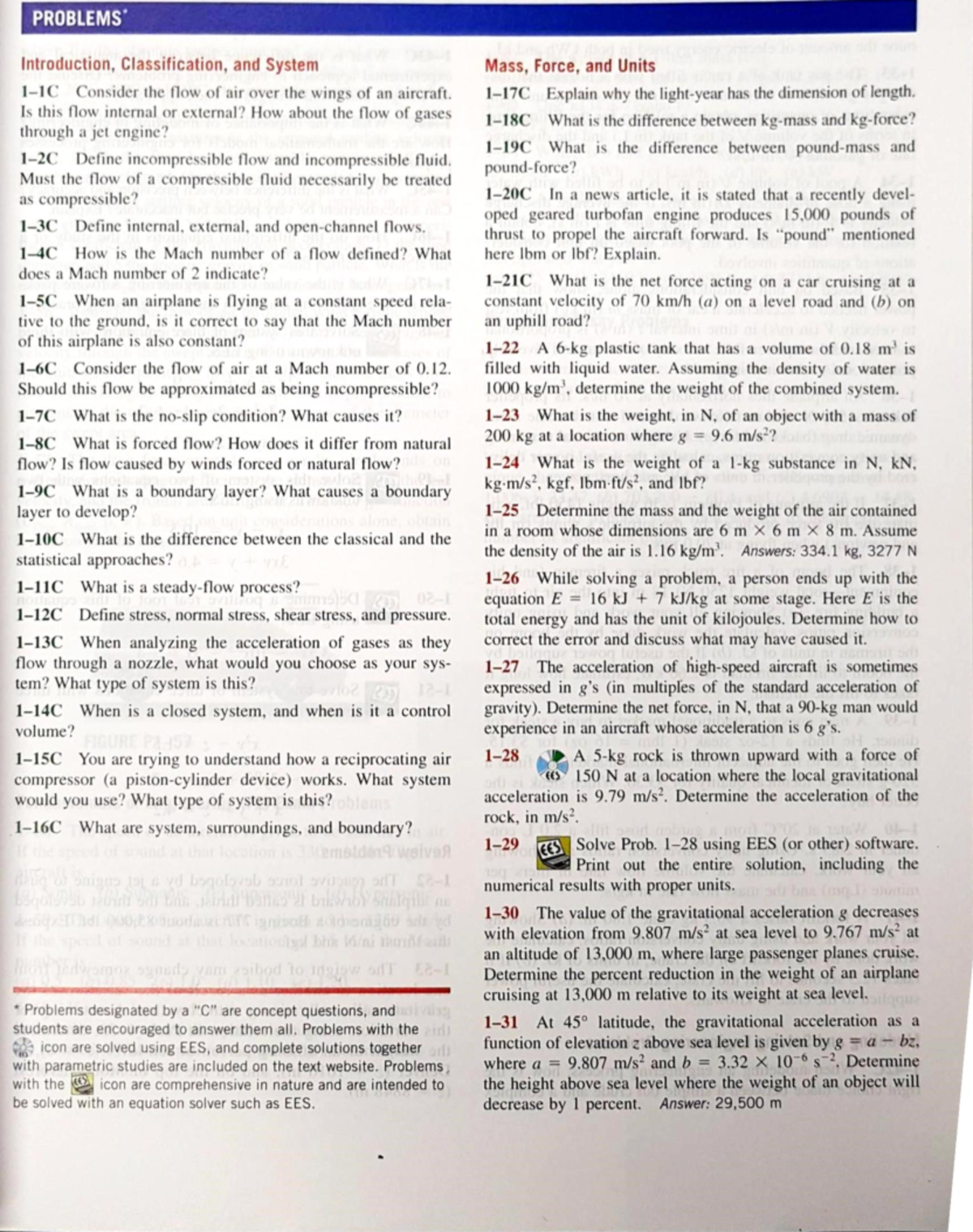 ENGG252 Textbook Problems - PROBLEMS' Introduction, Classification, and ...