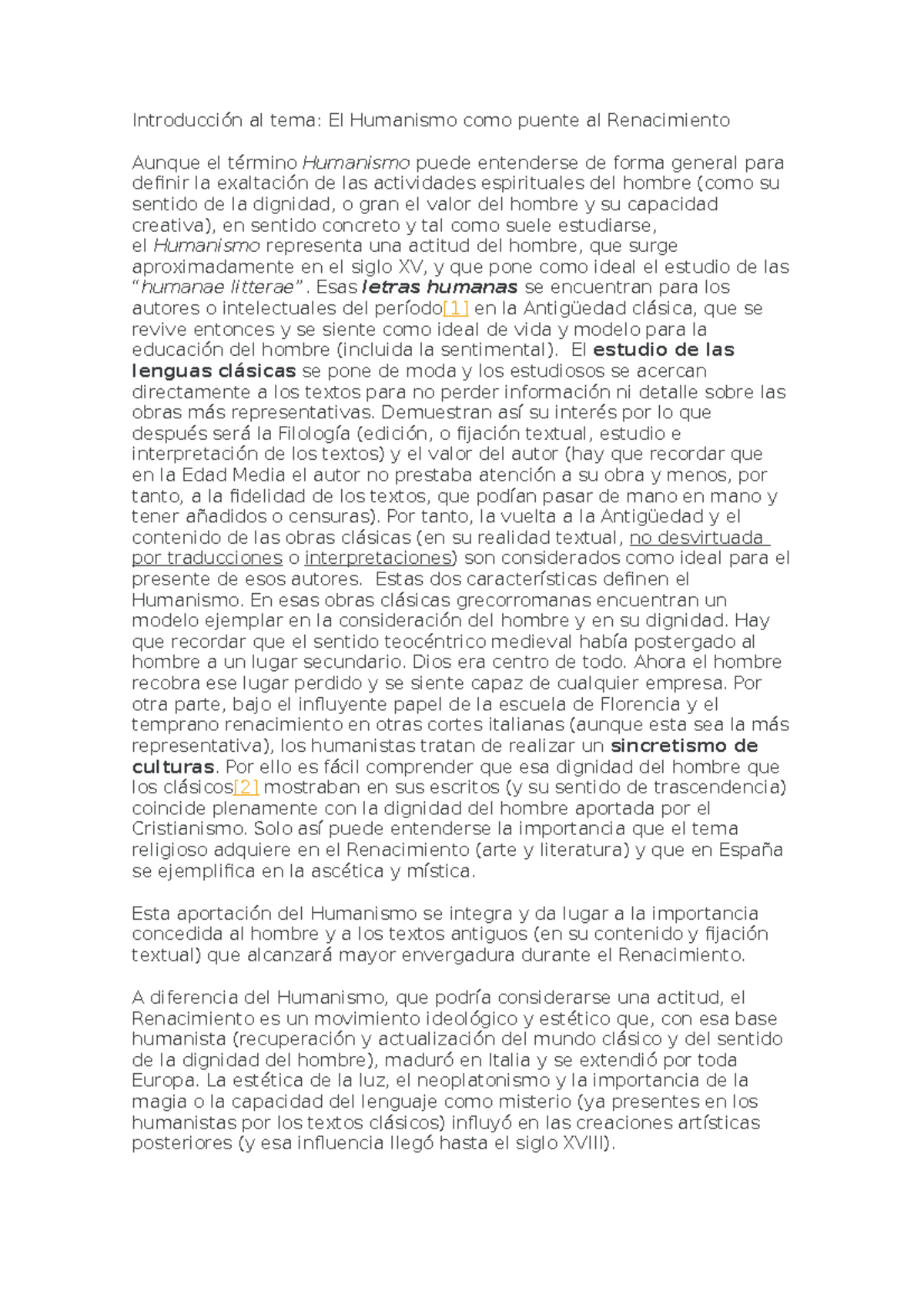 Introducción al tema 2 - Esas letras humanas se encuentran para los ...