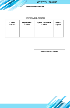 Lesson 1 TAKE Drink Orders - LEVEL: SENIOR HIGH SCHOOL – GRADE 11 ...