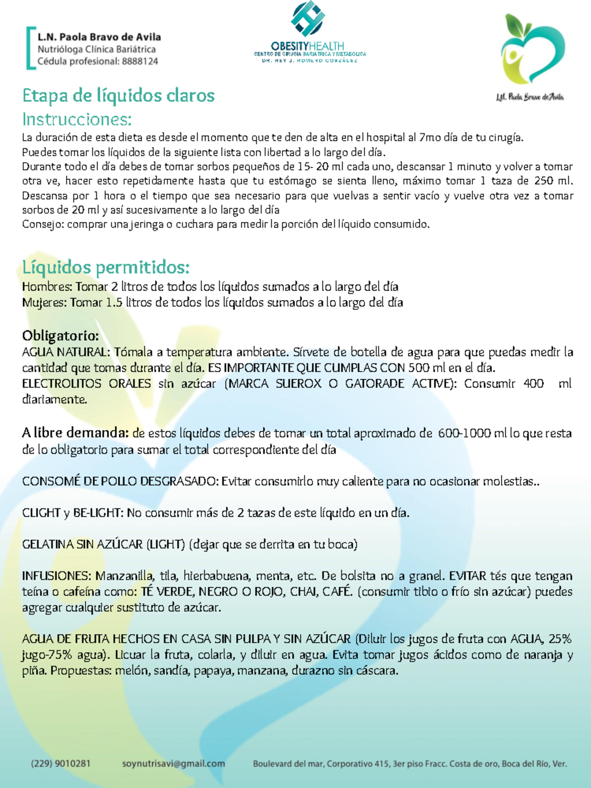 Etapa Líquidos Claros - Caballero 2 - Etapa de líquidos claros ...