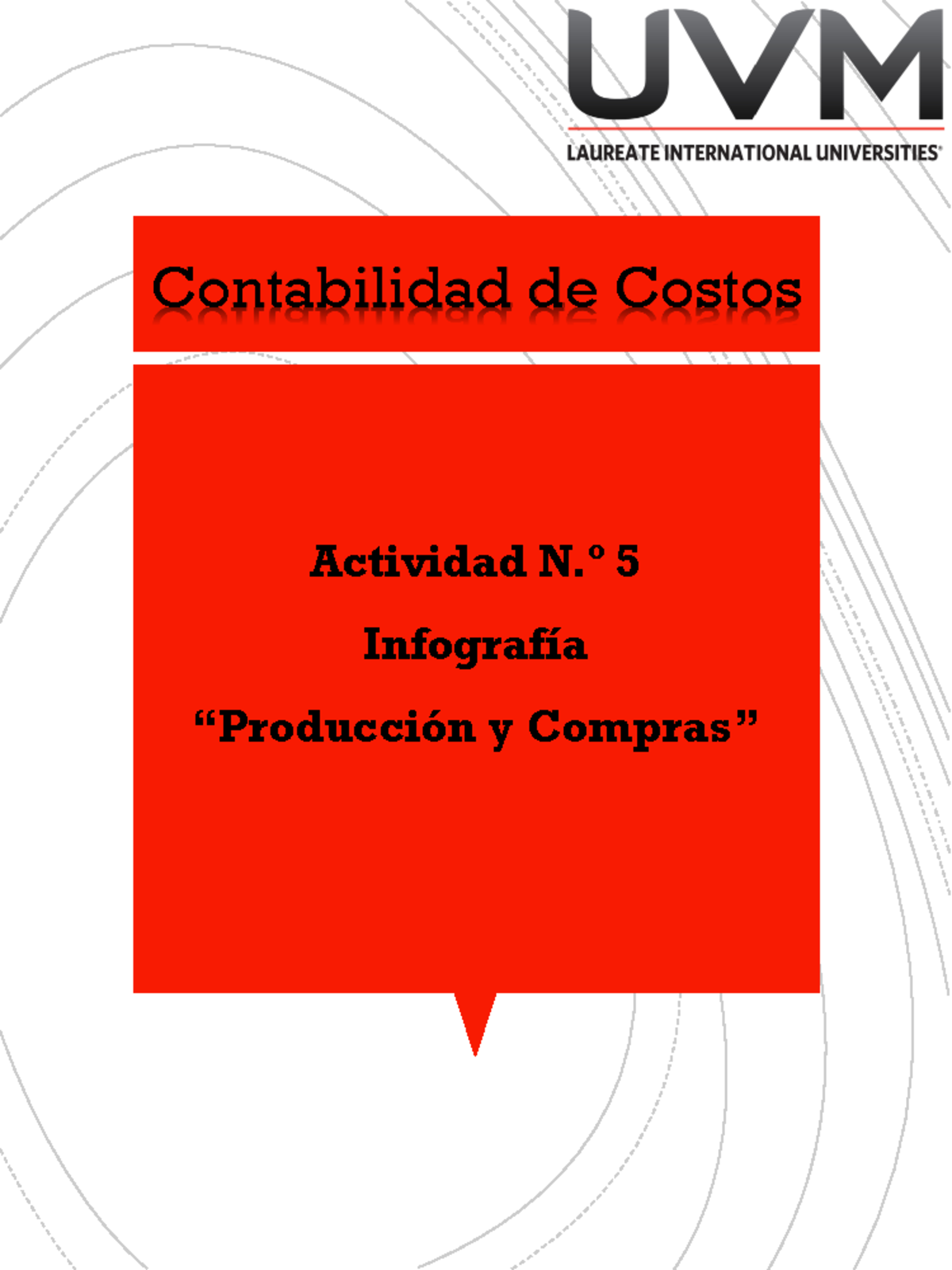 Actividad 5 Infografia - Actividad N.º 5 Infografía “Producción y Compras” Contabilidad de ...
