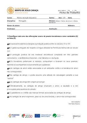 Manual lazer e animaao - Nome da UFCD: AnimaÁ„o e lazer – ufcd 3534 ...