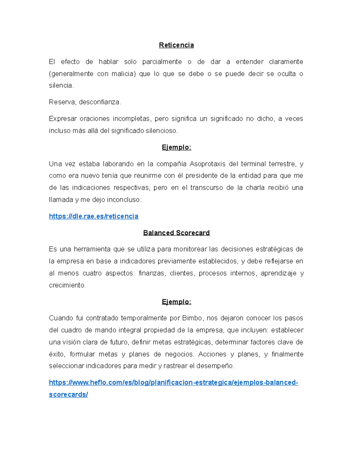 Reticencia - Apuntes 8 - Reticencia El efecto de hablar solo ...