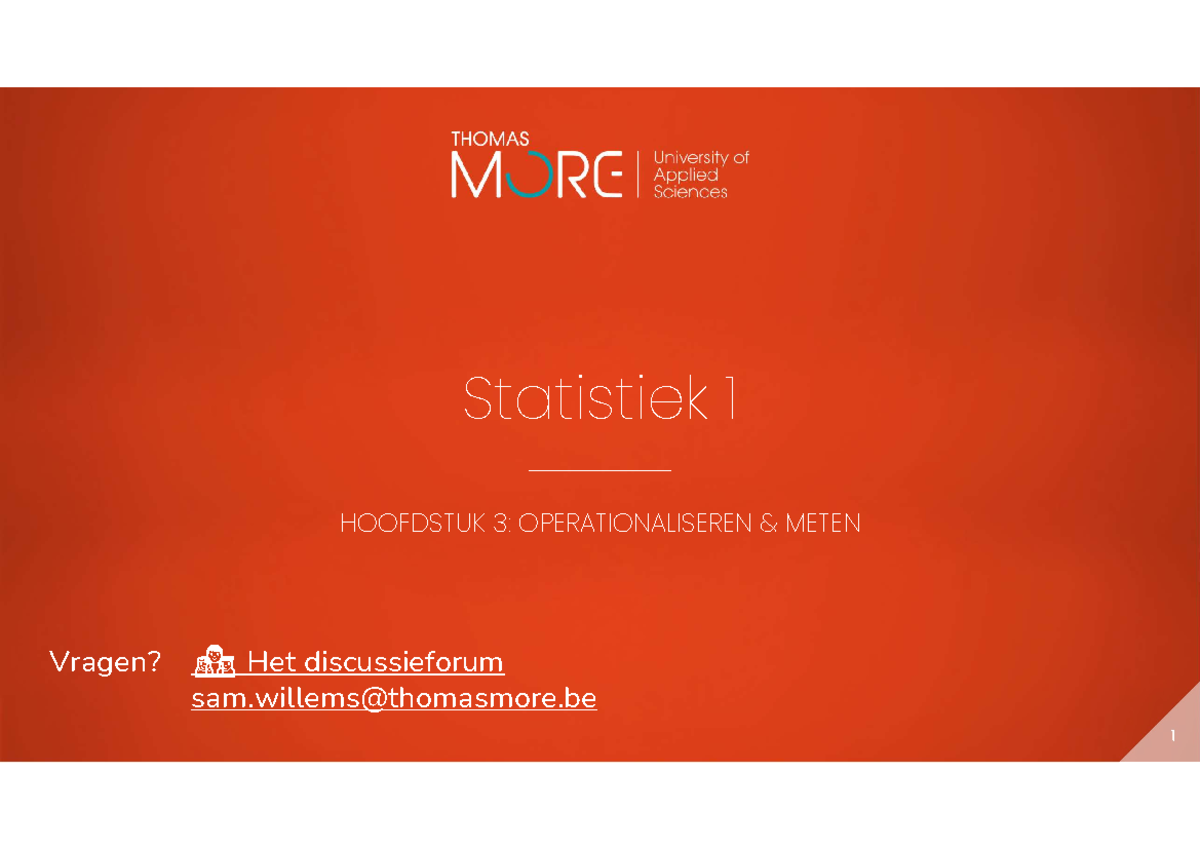 H3 Operationaliseren en meten - handouts (full pages) - HOOFDSTUK 3 ...
