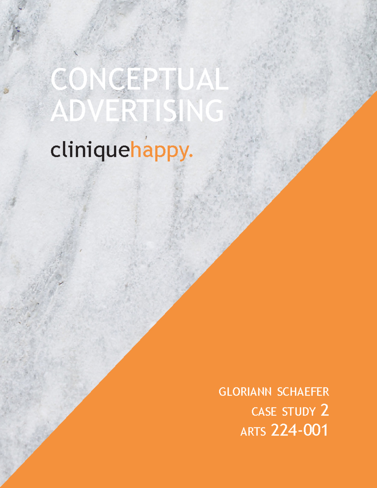 ARTS 224 Conceptual Advertisement Case Study - 1 conceptual advertising ...