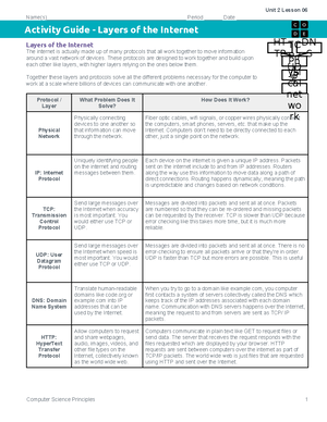 Activity Guide - Conditionals Make - Unit 4 Lesson 8 - Unit 4 Lesson 8 ...