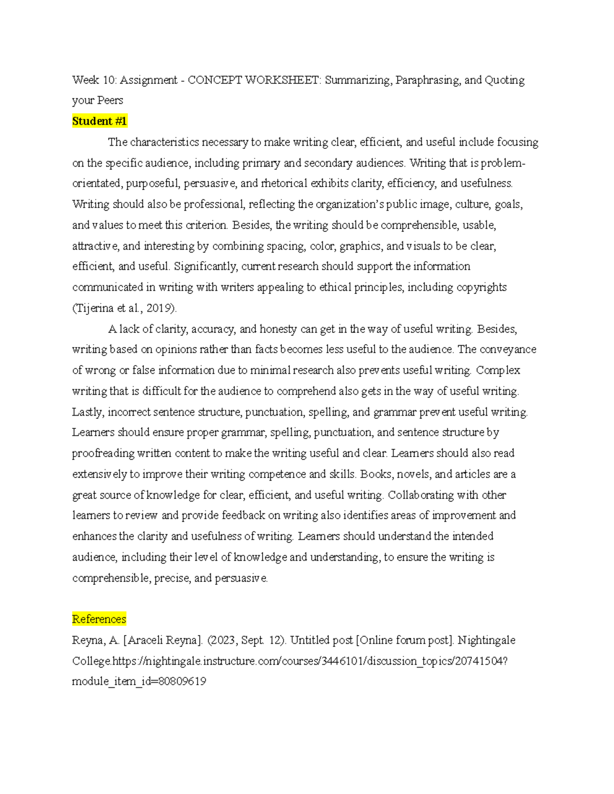 Eng Week 10 - essay - Week 10: Assignment - CONCEPT WORKSHEET ...